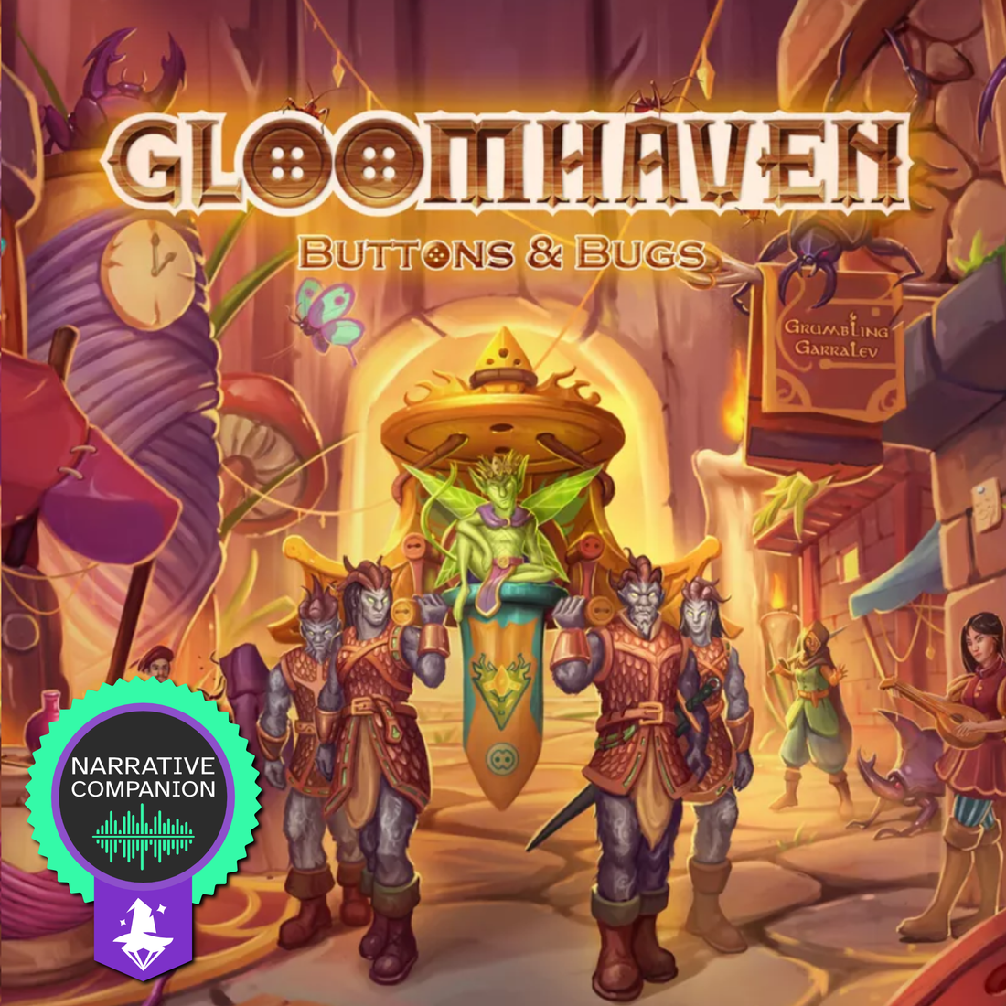 Gloomhaven Buttons & Bugs – Forteller Games